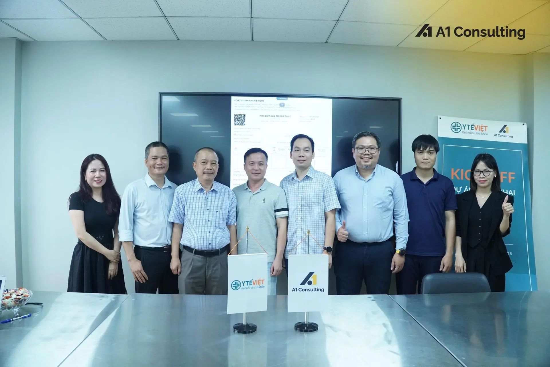 Kick-off dự án triển khai hệ thống Odoo ERP tại Công ty cổ phần Y tế V